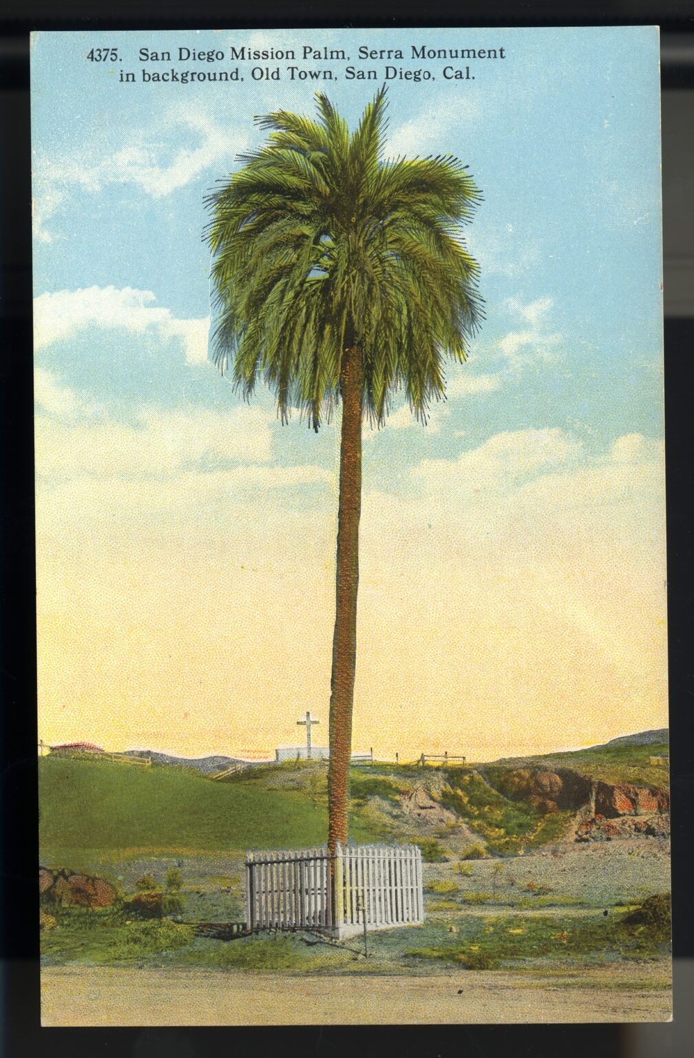 California Mission Colored Postcards