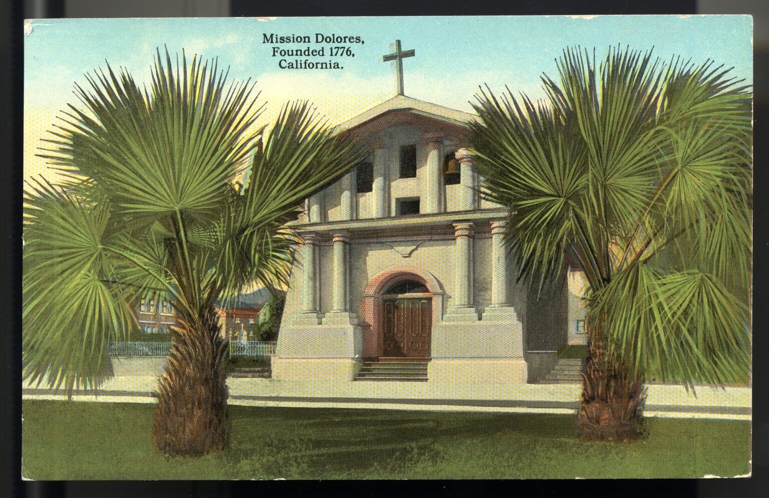 California Mission Colored Postcards
